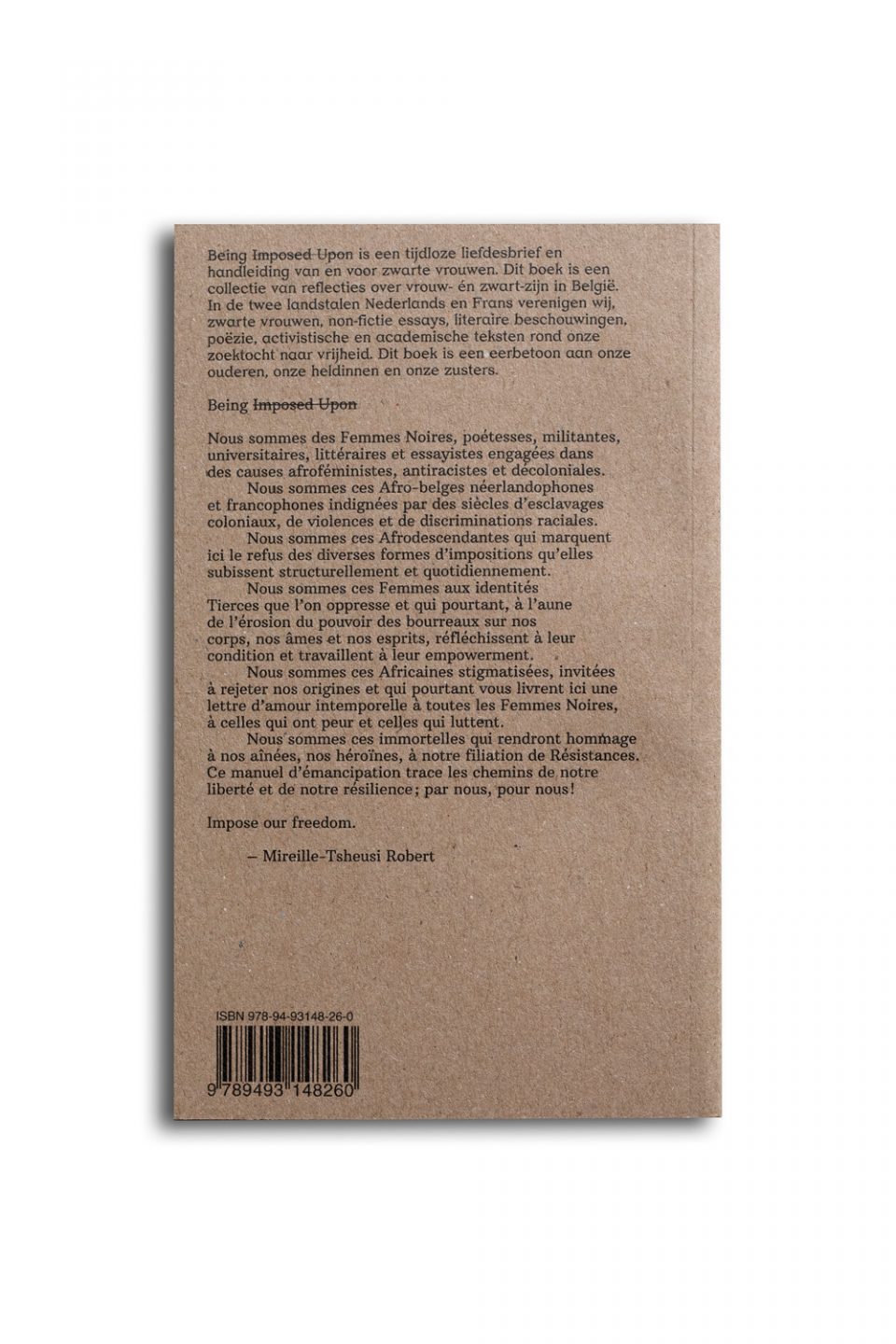 Being Imposed Upon | Onomatopee