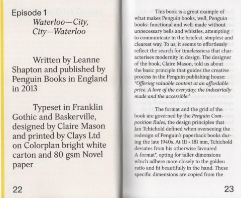 Notes on Book Design | Onomatopee